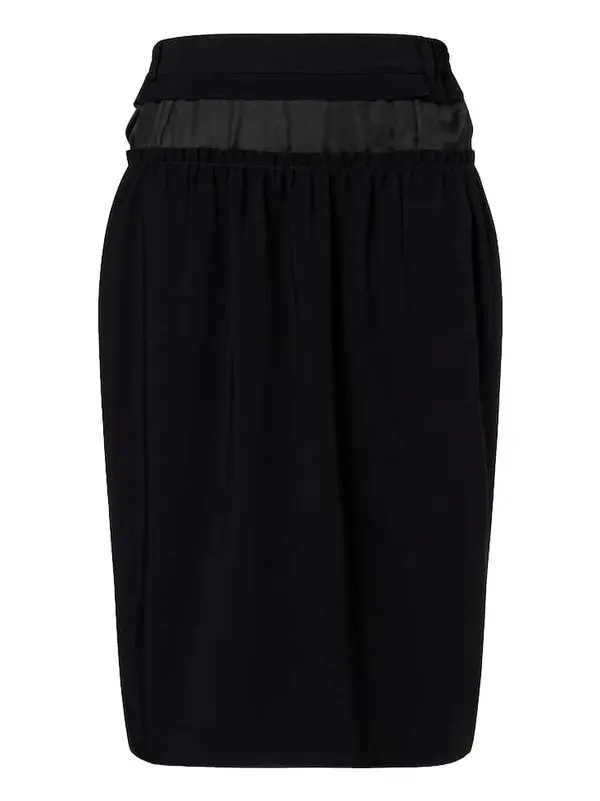 MAISON MARGIELA Four Stitches Pencil Skirt - Black