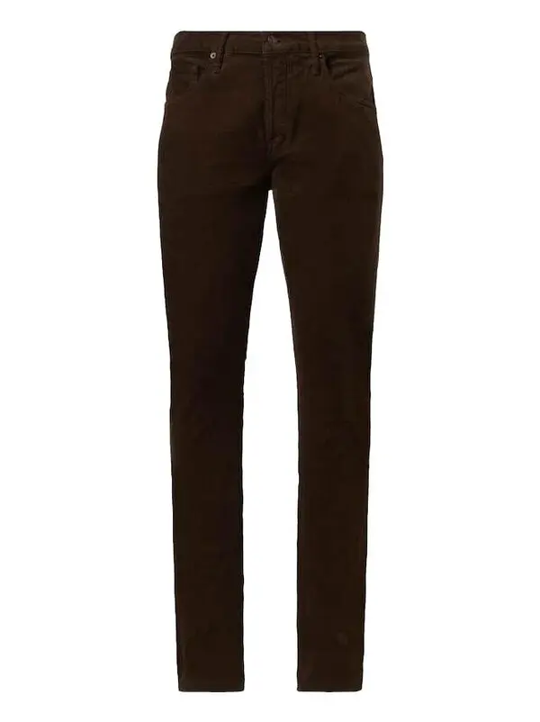 TOM FORD Mid-rise Slim Jeans - Brown
