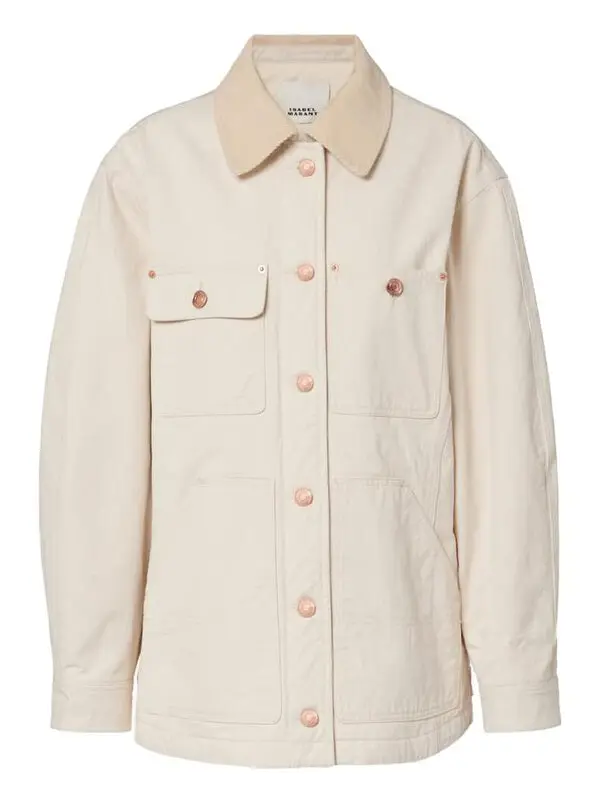Isabel Marant Ninon Cotton Blouson - Beige