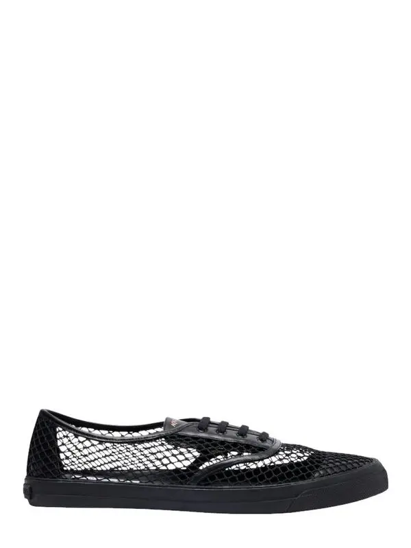 AQUAZZURA Minimalist Mesh Sneakers - Black