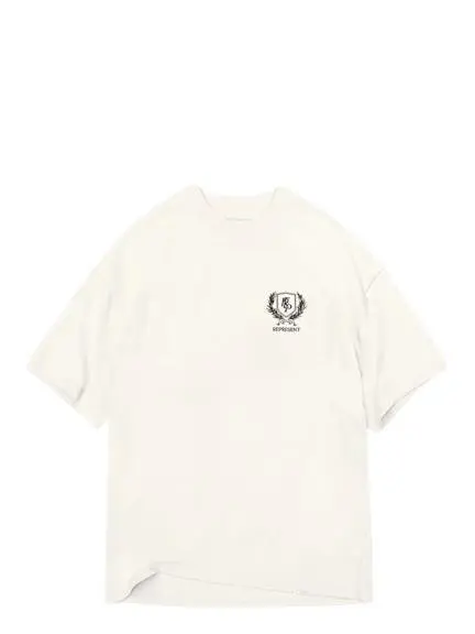 REPRESENT Crest T-shirt - Flat White