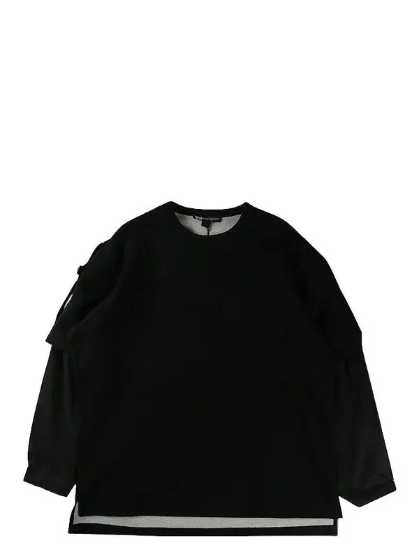 Adidas Y3 Scifi Short/long Sleeve Tee Shirt - Black
