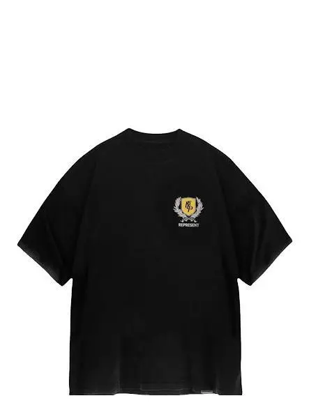 REPRESENT Crest T-shirt - Vintage Black