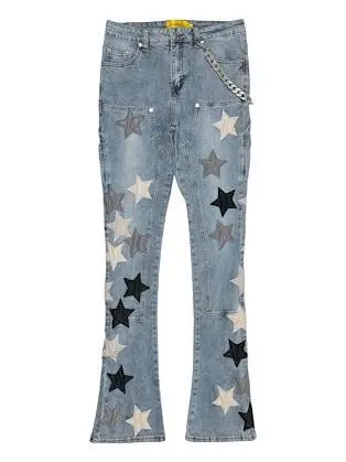 GUAPI Vintage Stars Denim Jean - Blue