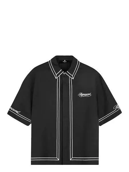 REPRESENT Border Shirt - Jet Black