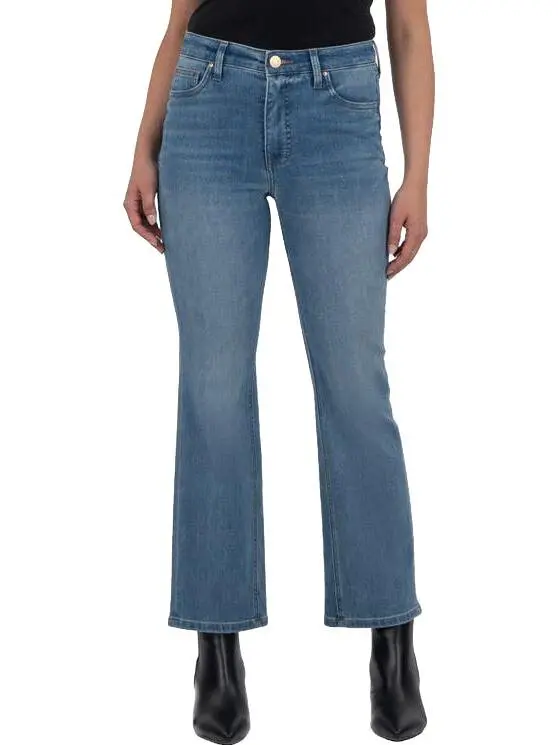 Kut From The Kloth Kelsey High-waist Flare Jeans - Improvement
