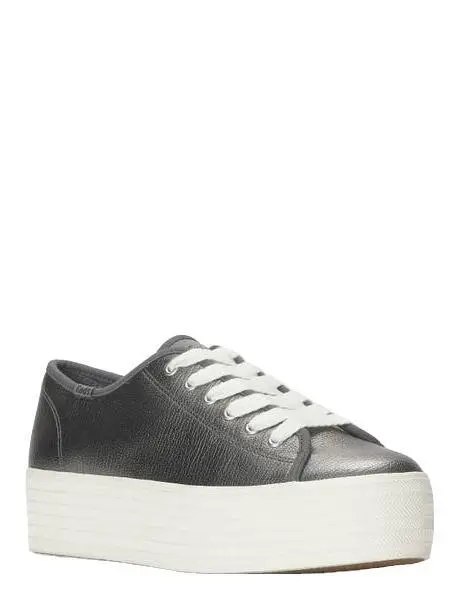 Keds® Triple Up Platform Sneaker - Gunmetal