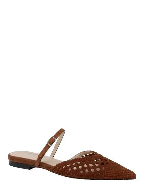 L'Agence Jacklyn Mary Jane Mule - Buckskin Suede