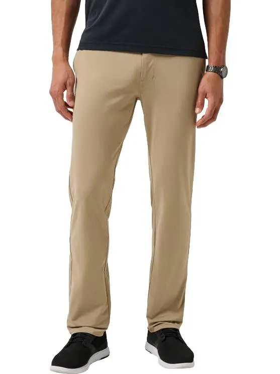 Travis Mathew Open To Close Performance Pants - Khaki