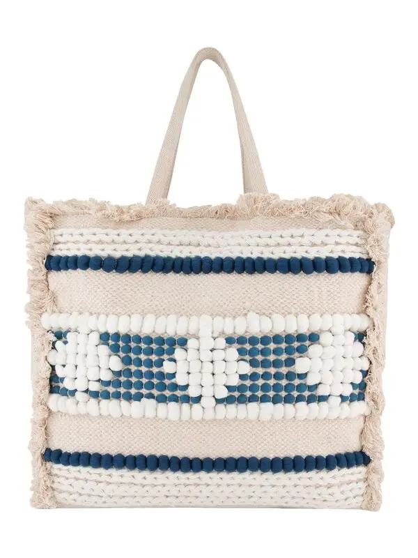 MER ST. BARTH Saline Beach Tote - Marine