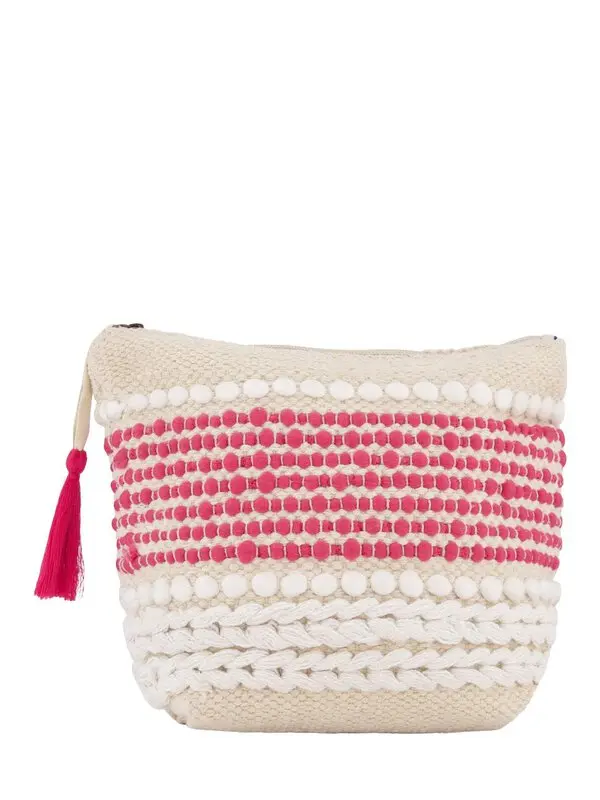 MER ST. BARTH Saline Beach Zip Pouch - Pink