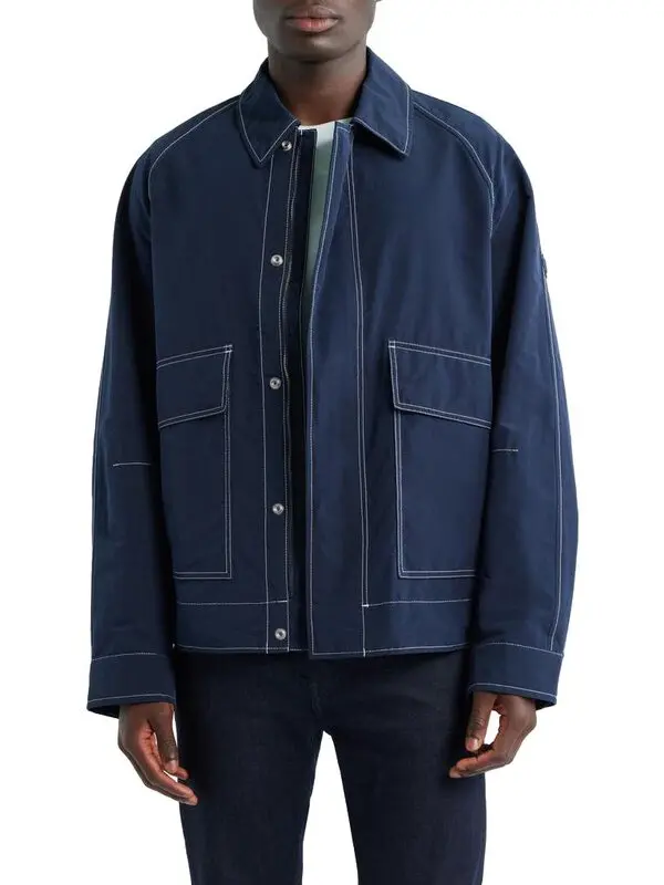 BOSS Corty Zip-up Jacket - Dark Blue