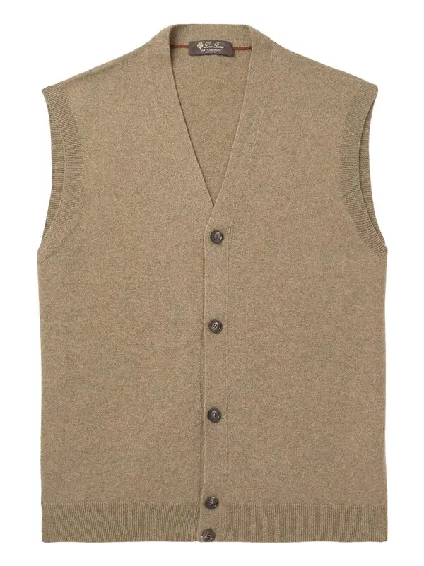 Loro Piana Sweater Vest - Brown