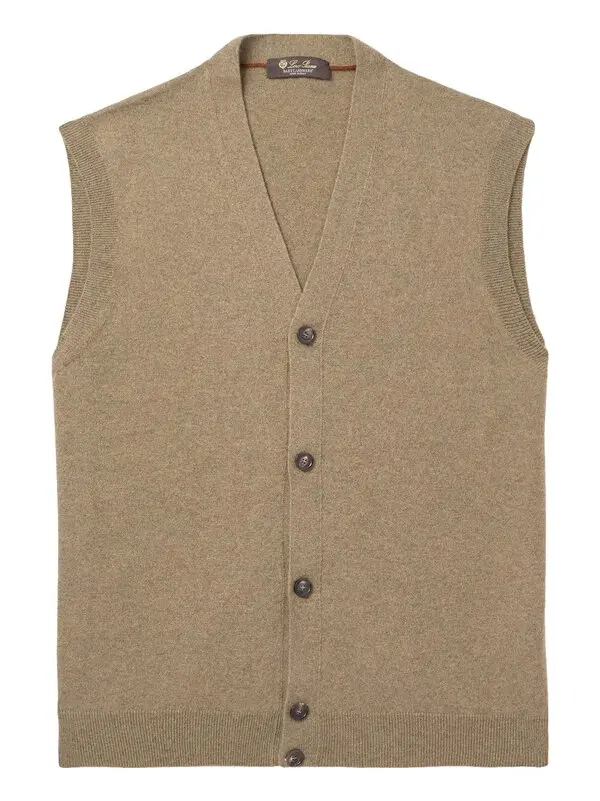 Loro Piana Sweater Vest - Brown