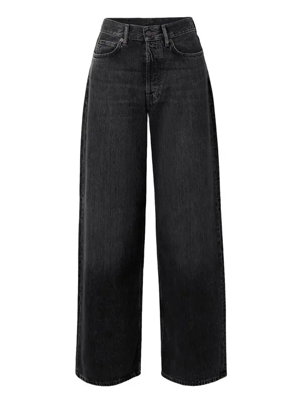 Acne Studios 1989 Boyfriend Organic Jeans - Black