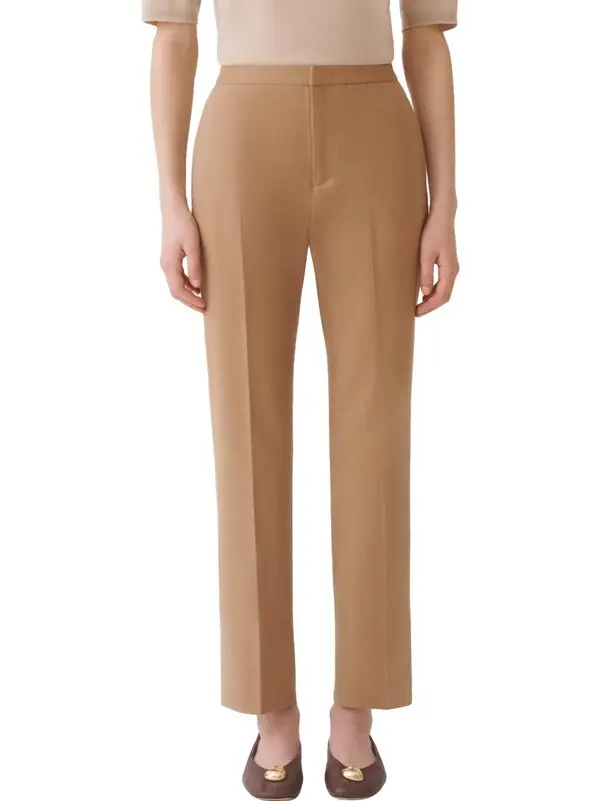 Fabiana Filippi Straight Leg Pants - Natural