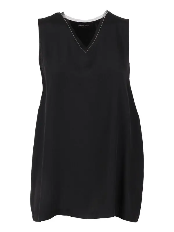 Fabiana Filippi Top - Black