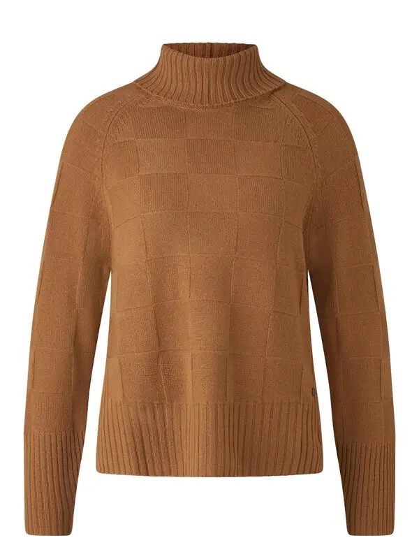 Bogner Lake Turtleneck Pullover - Camel
