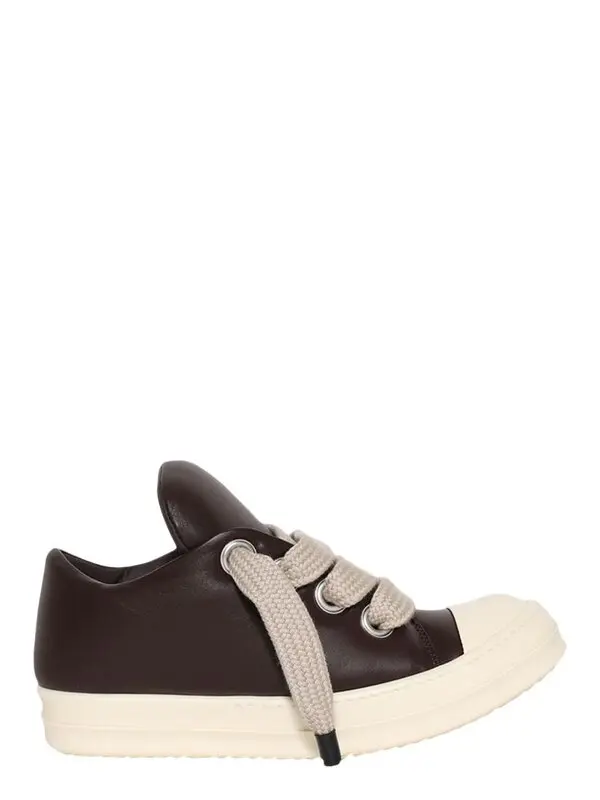 Rick Owens Hollywood Jumbo Laced Low - Brown