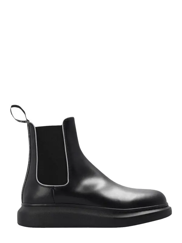 Alexander McQueen Hybrid Chelsea Boot - Black
