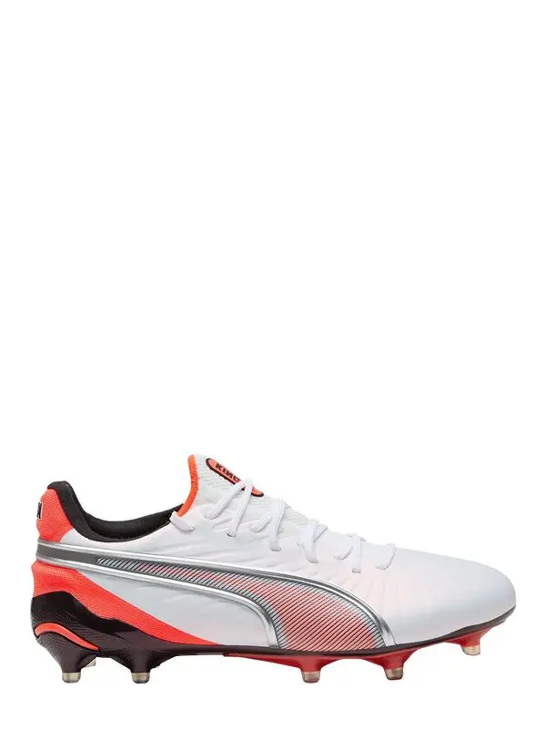 PUMA King Ultimate Fg Ag Soccer Cleats - White