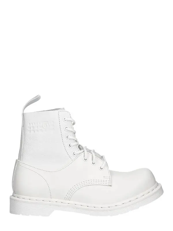 Dr. Martens Mm6 Maison Margiela X 1460 Boots - White