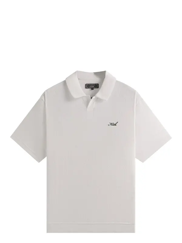 Kith Plush Terry Leo Polo - White