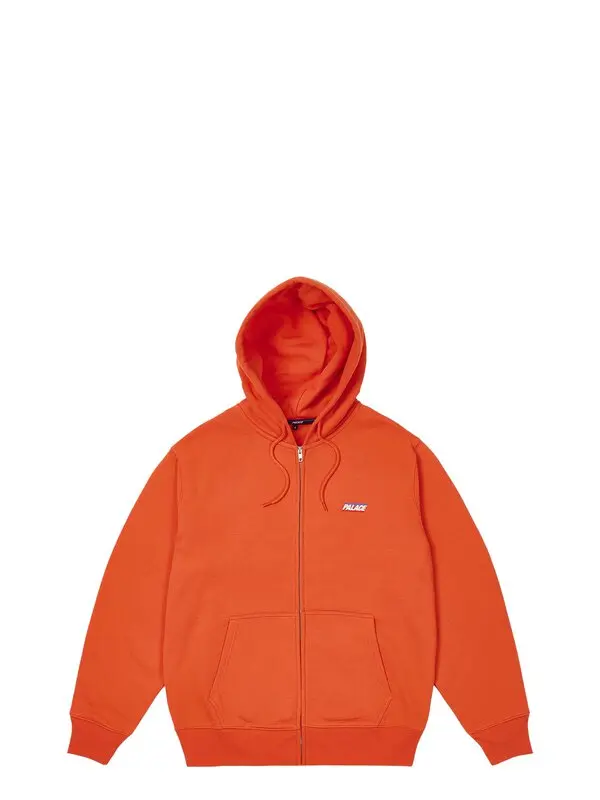 PALACE Basically A Zip Hood - Red