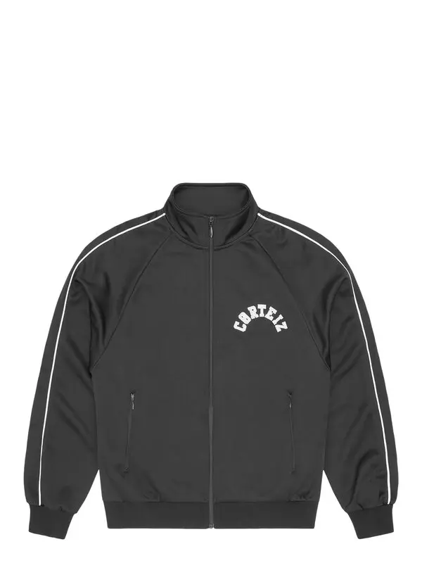 CORTEIZ Crest Arch Track Jacket - Black