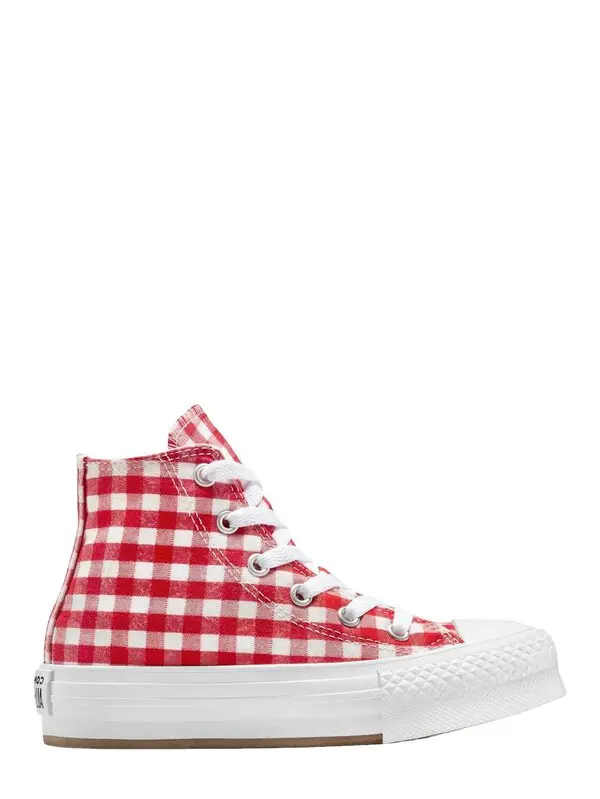CONVERSE Chuck Taylor All Star Eva Lift Platform High Top Sneakers - Red