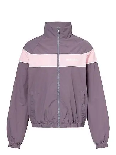 ICECREAM Soft Serve Nylon Track Jacket - Grey Pink