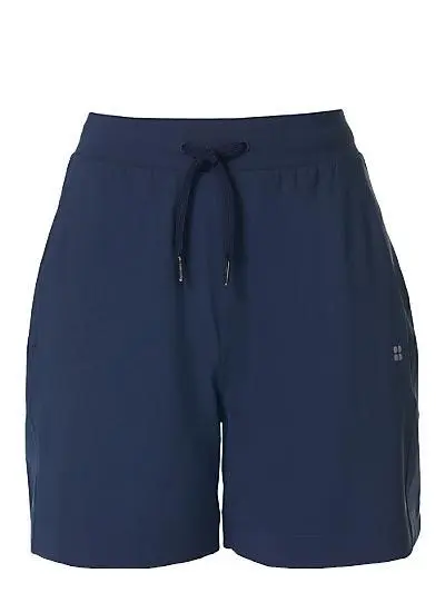 Sweaty Betty Explorer 5.5in Stretch-woven Cycling Shorts - Navy Blue