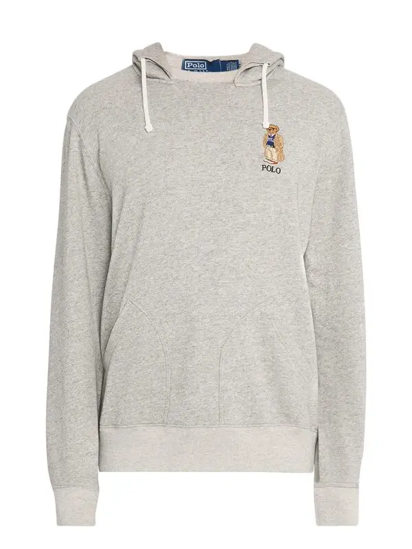 Ralph Lauren Polo Bear Fleece Hoodie - Grey