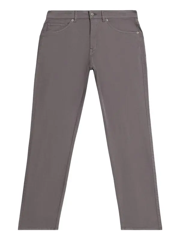 Peter Millar Signature Sateen Five-pocket Pants - Iridium