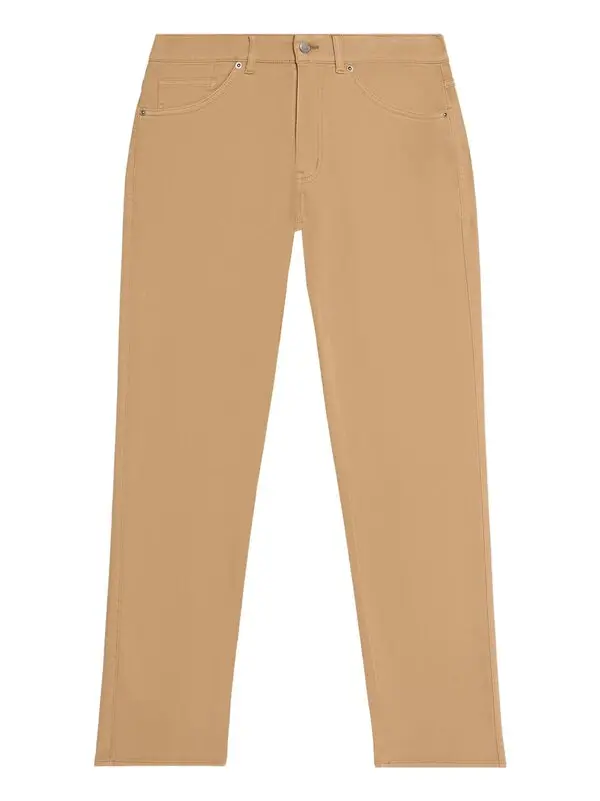 Peter Millar Signature Sateen Five-pocket Pants - Rye