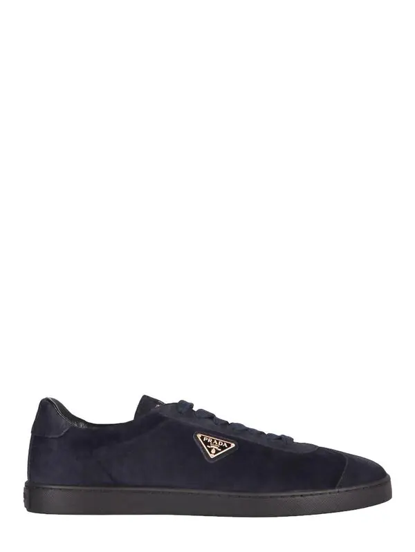 Prada Suede Low-top Sneakers - Blue