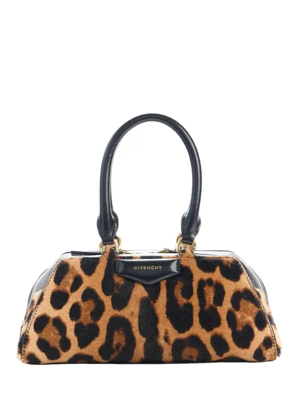 Givenchy Mini Antigona East/west Satchel - Black/beige