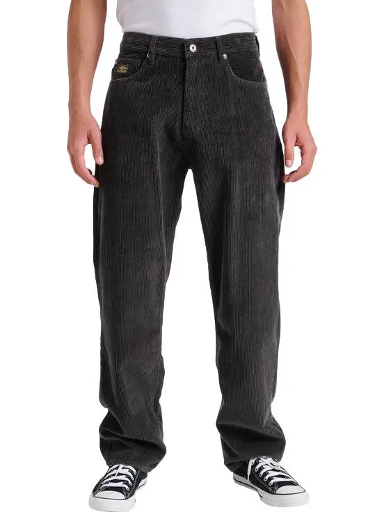Quiksilver Landers Regular Fit Corduroy Pants - Phantom