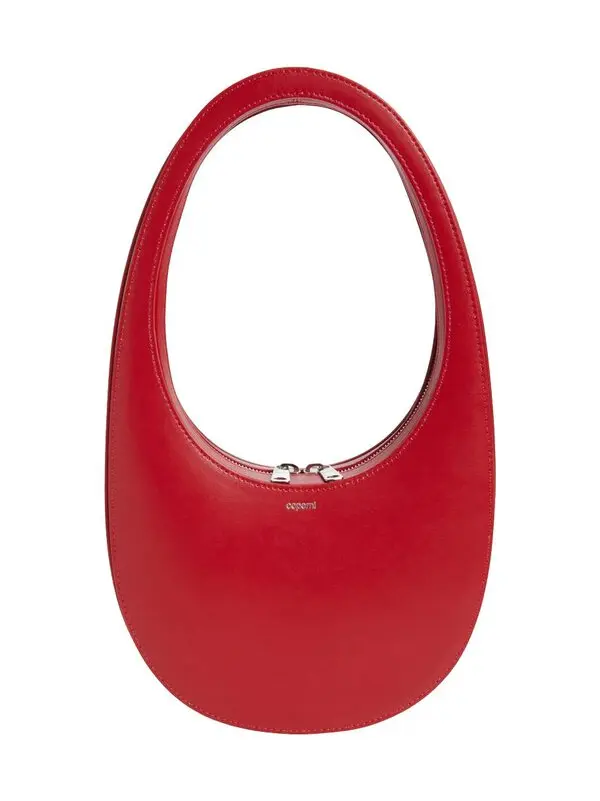 Coperni Swipe Leather Handbag - Red Red