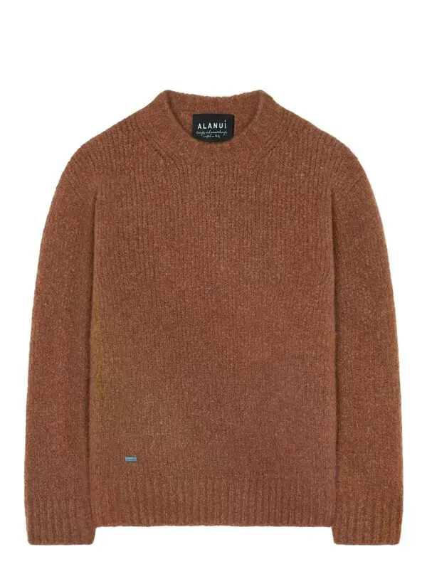 Alanui Cashmere-silk Blend Sweater - Brown