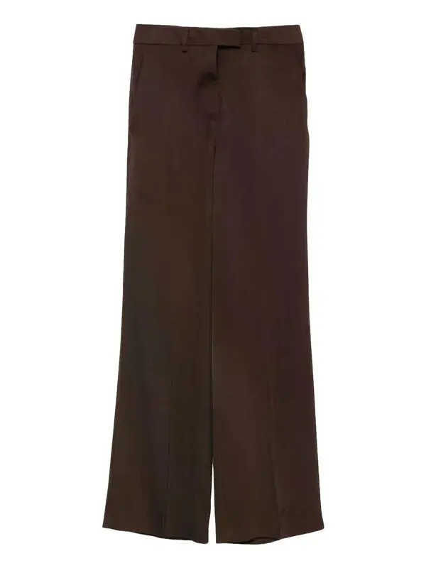 SEMICOUTURE Flared Trousers - Brown