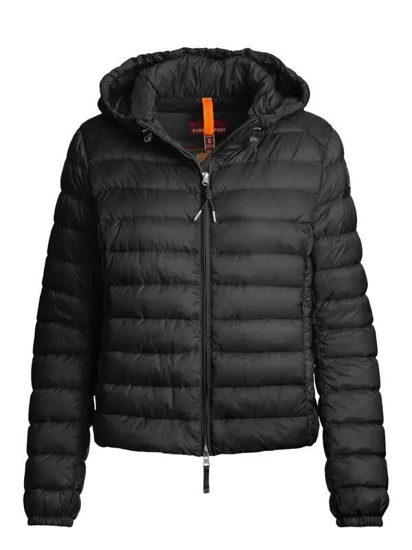 PARAJUMPERS Hooded Quilted Jacket - Black