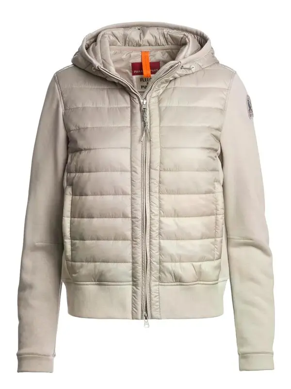 PARAJUMPERS Quilted Hooded Jacket - Neutrals