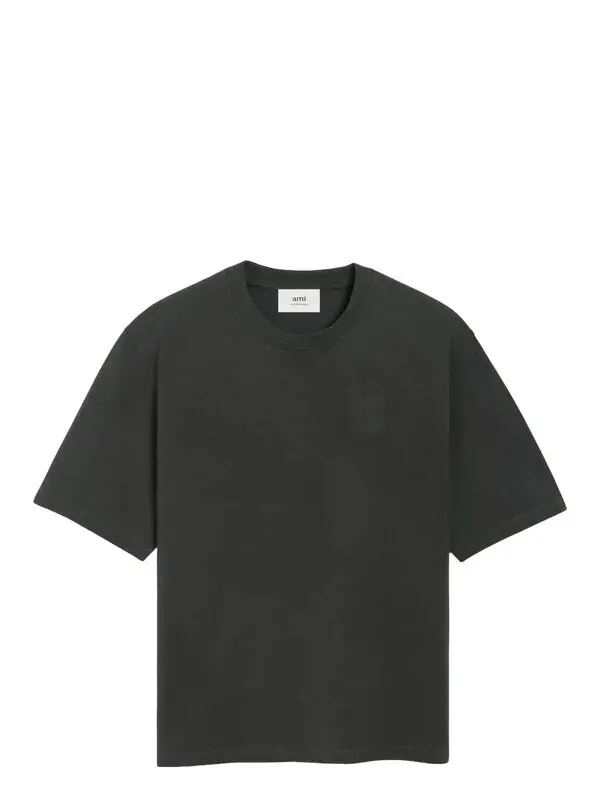 Ami De Coeur Cotton T-shirt - Black