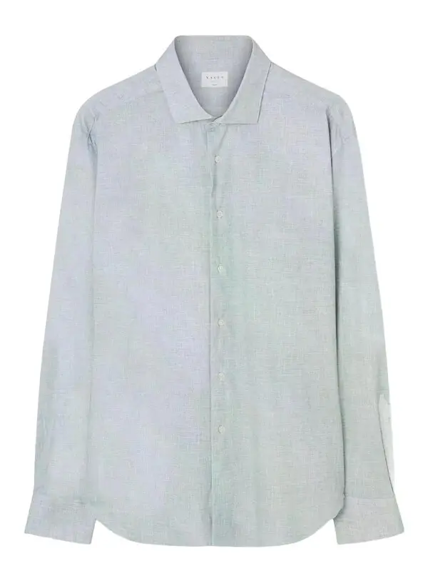 XACUS Slub-texture Shirt - Green