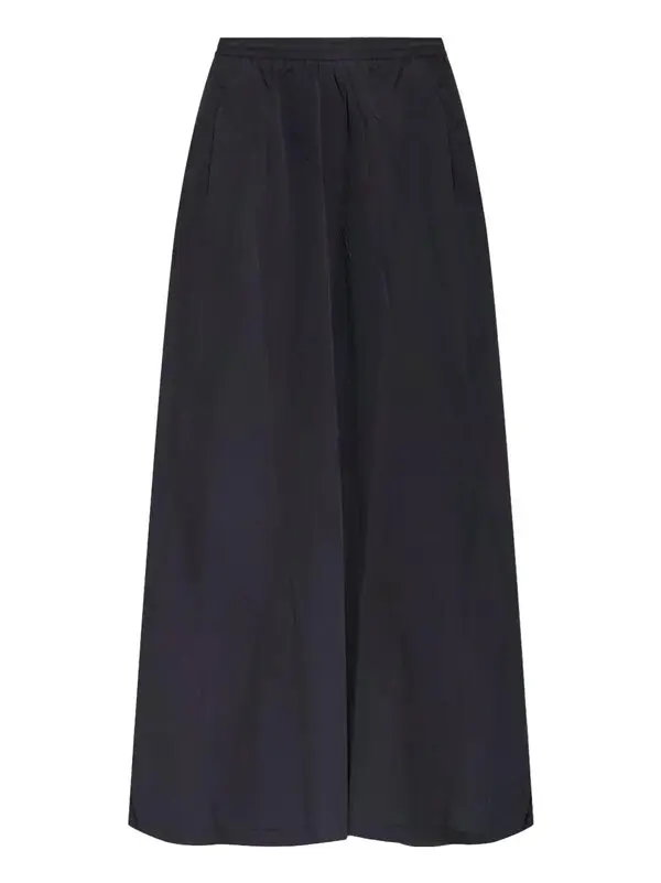 Balenciaga Elasticated Waist A-line Skirt - Blue