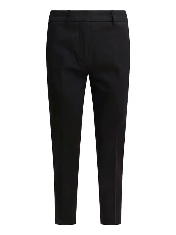 SEMPER Pressed-crease Trousers - Black