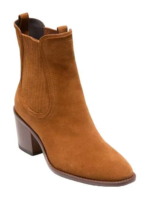 Cole Haan Janelle Chelsea Boot - Tobacco Suede
