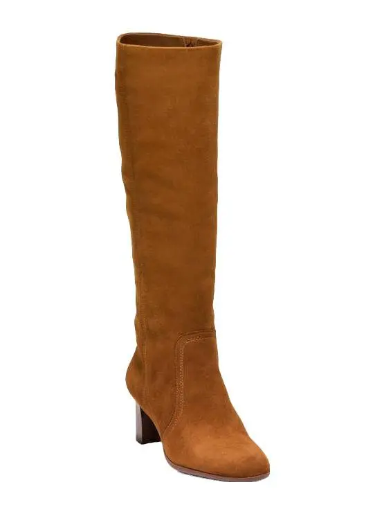 Cole Haan Knee-high Boots - Tobacco Suede