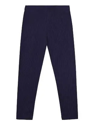 DEUX PAR DEUX Ribbed Leggings - Navy Blue